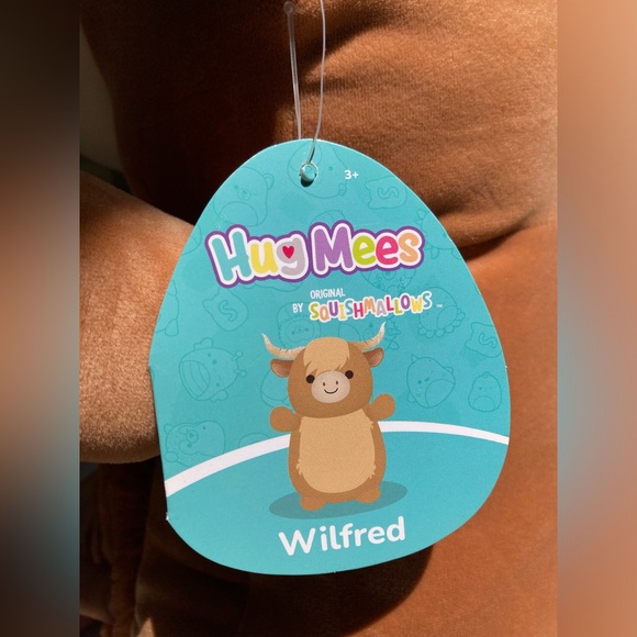 Squishmallows | Toys | Squishmallows Wilfred The Highland Cow Hugmees ...